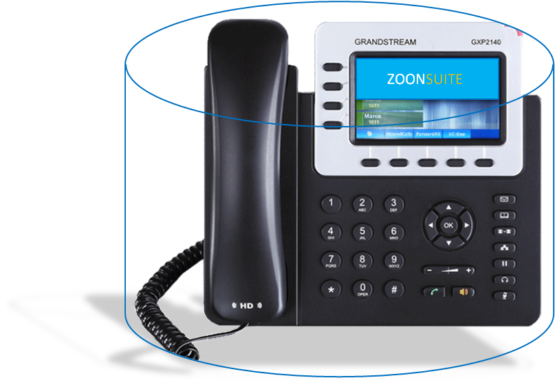 Teléfono IP Grandstream GXP 2140 - Zoon Suite Teléfono IP Grandstream GXP 2140 - Zoon Suite